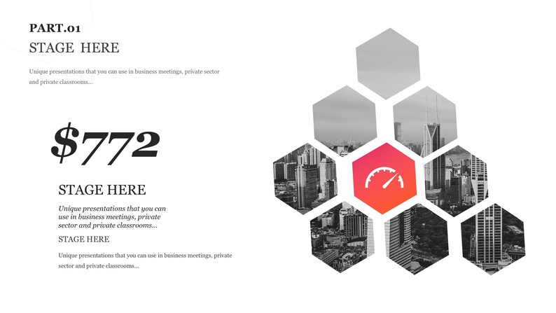 Minimal Company Introduction PPT Template - Etsy