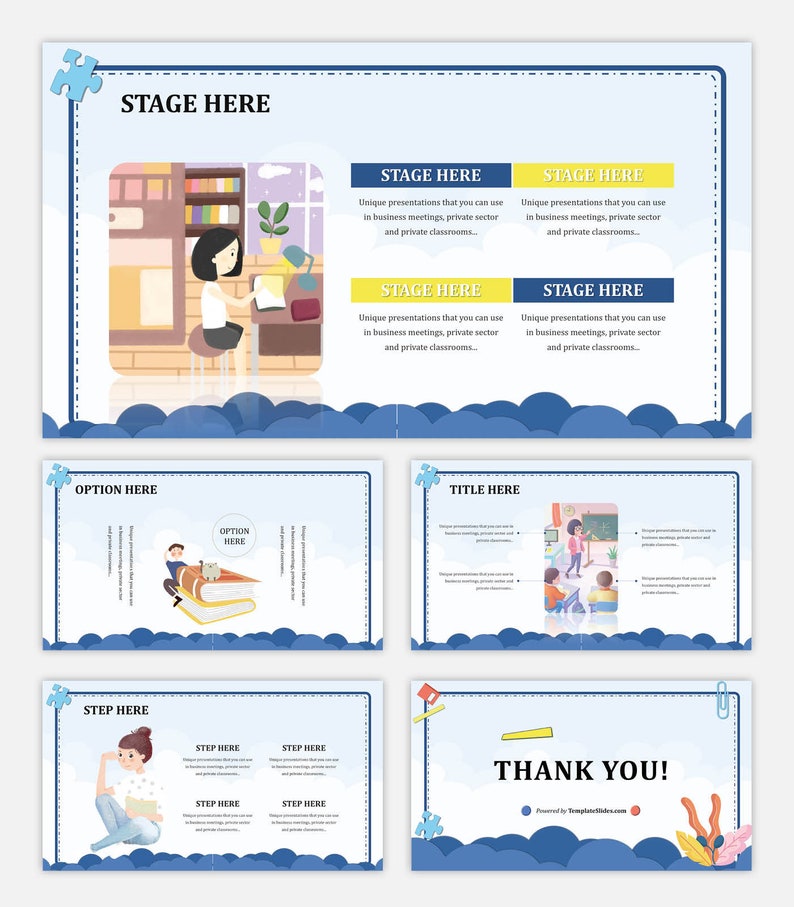 Teacher Open Class Powerpoint Template - Etsy