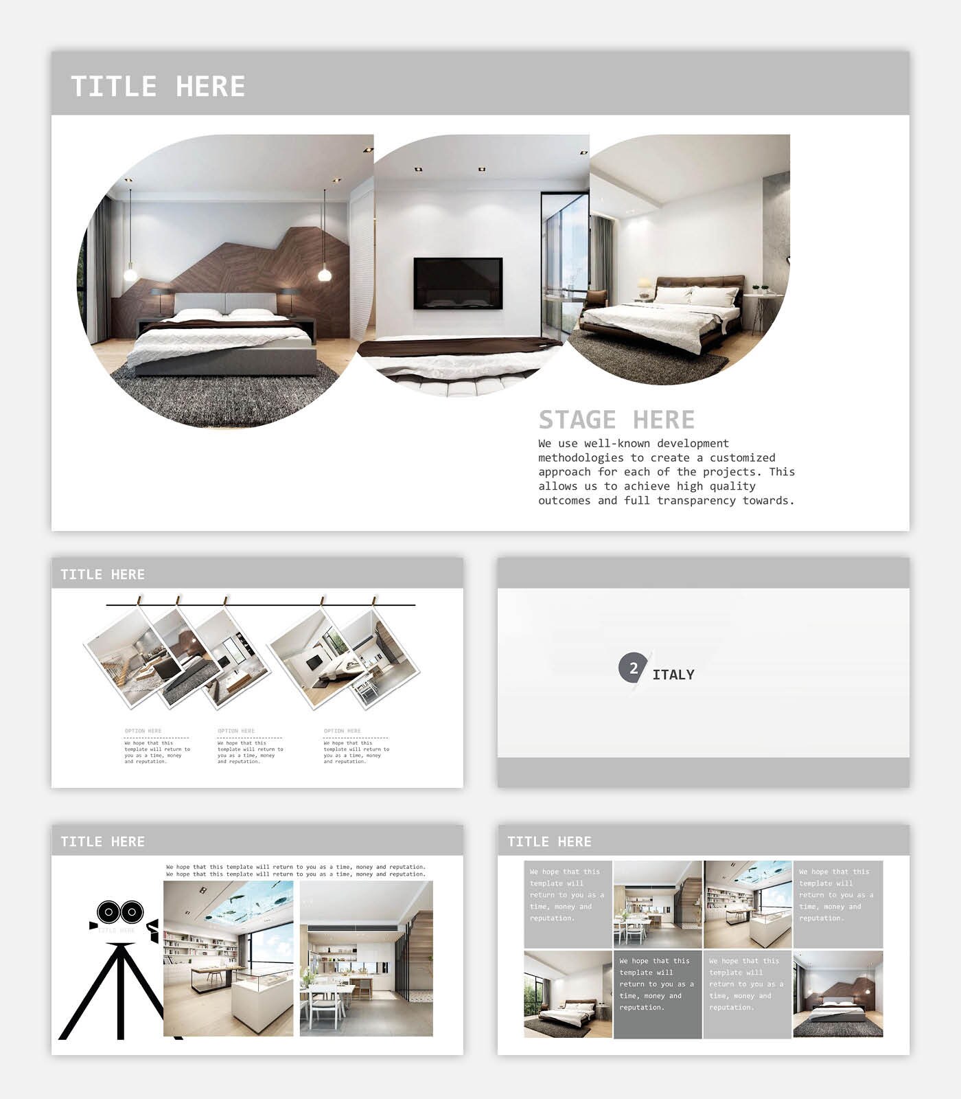 Interior Architecture Design Portfolio Presentation Template, Google ...