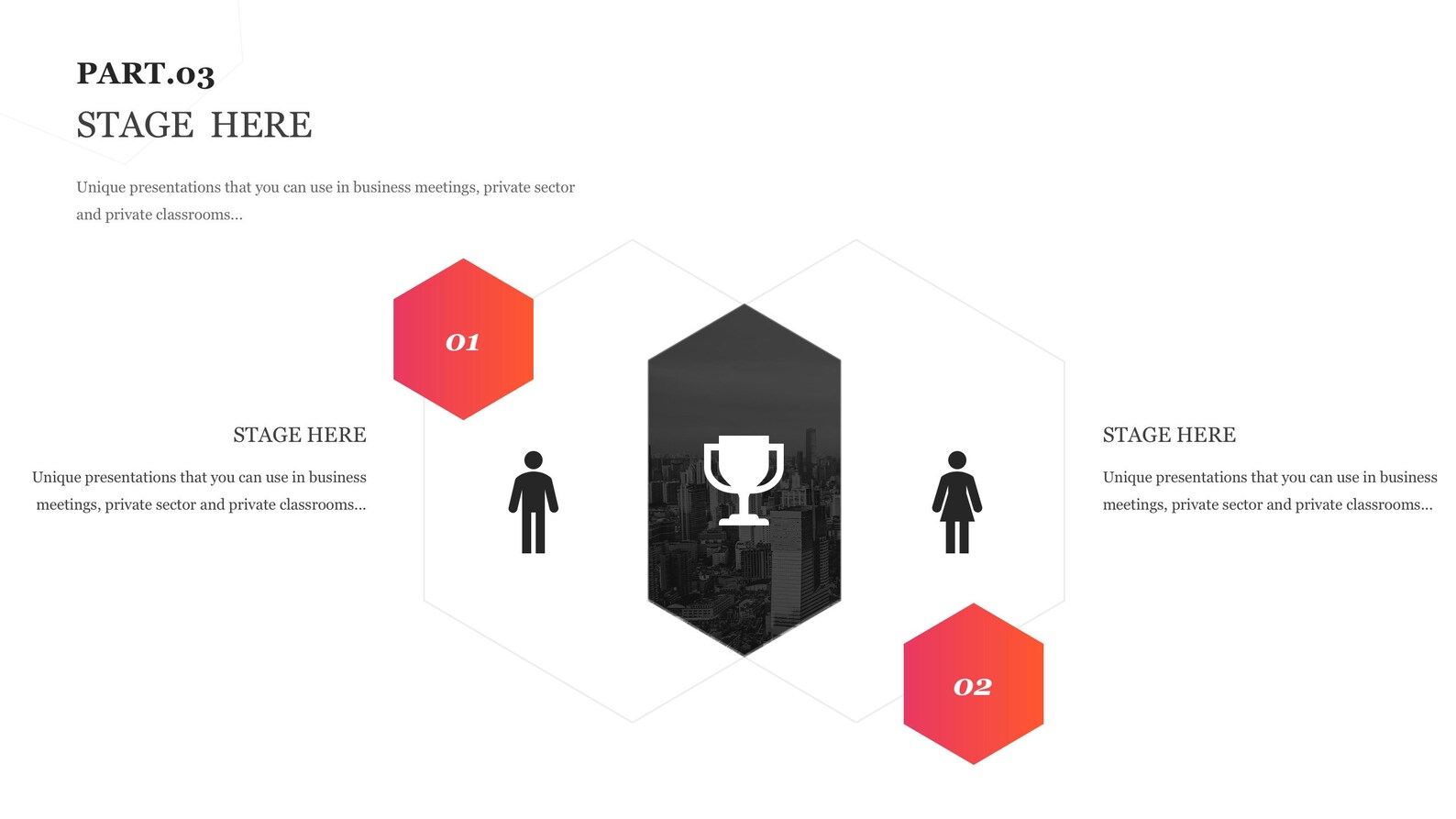 Minimal Company Introduction PPT Template - Etsy