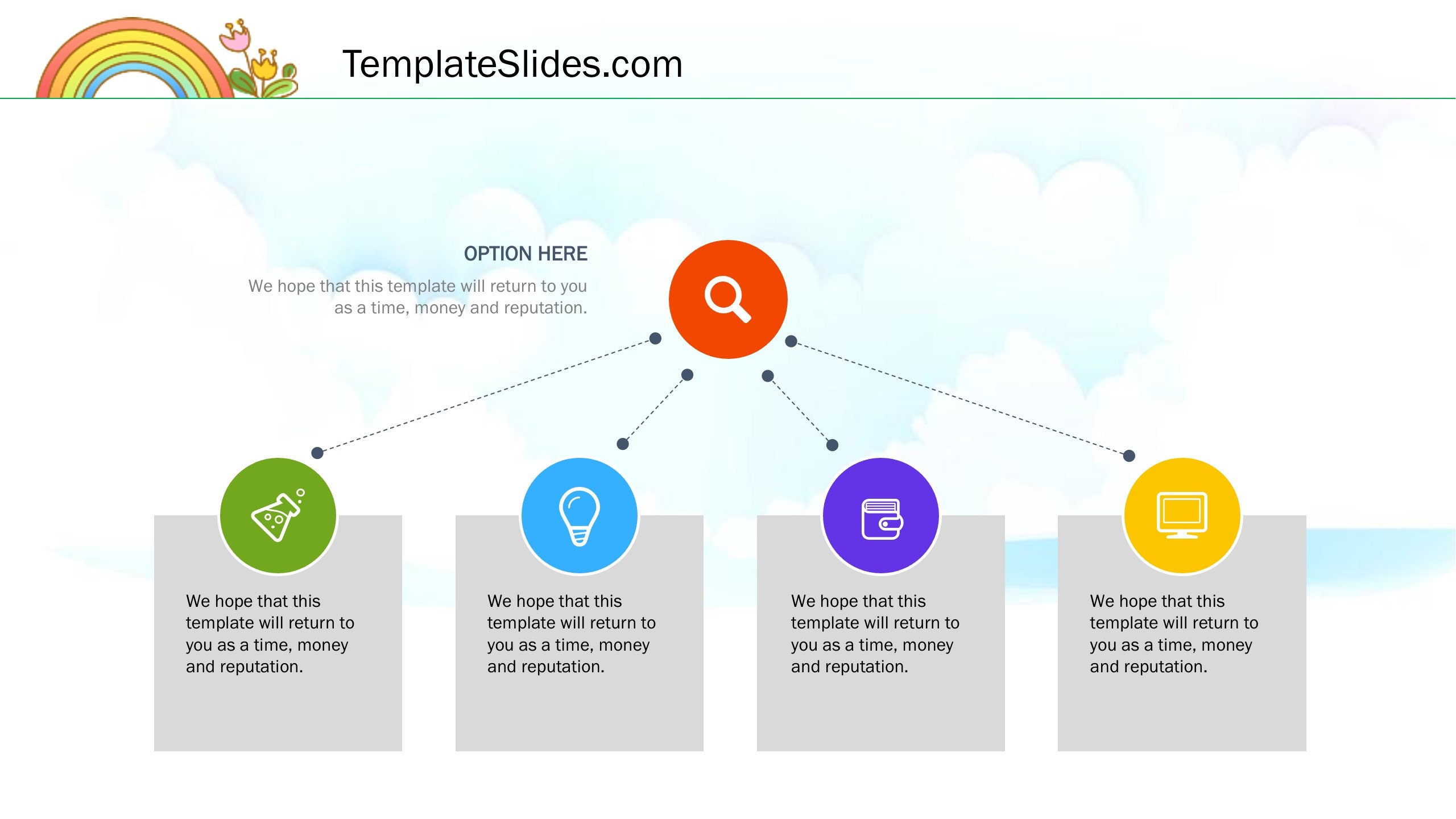 Childhood School Center Powerpoint Template, School Slides, Keynote ...