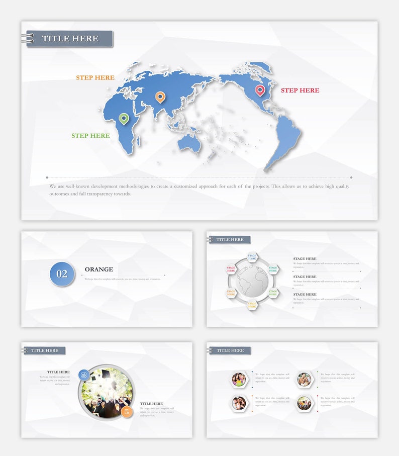 Group Work Powerpoint Template - Etsy