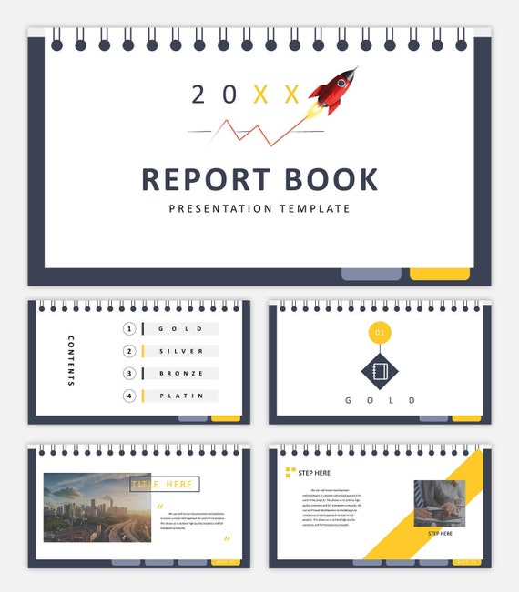 Powerpoint Book Report Template