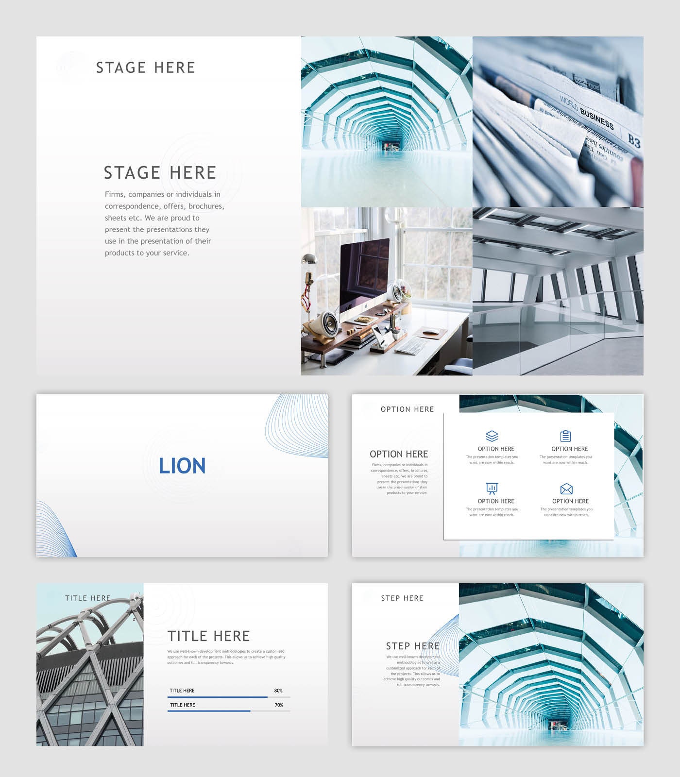 Minimal Design Powerpoint Template - Etsy