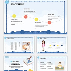 Teacher Open Class Powerpoint Template - Etsy
