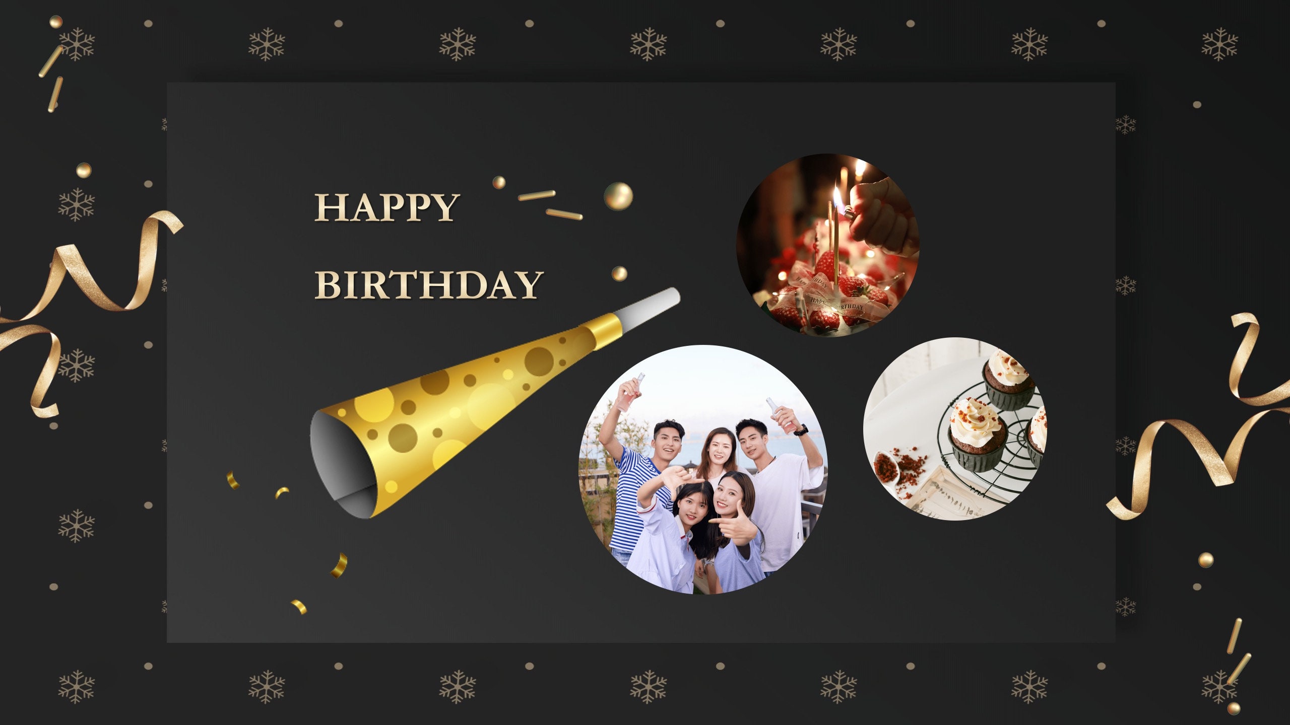 Happy Birthday Powerpoint Templates