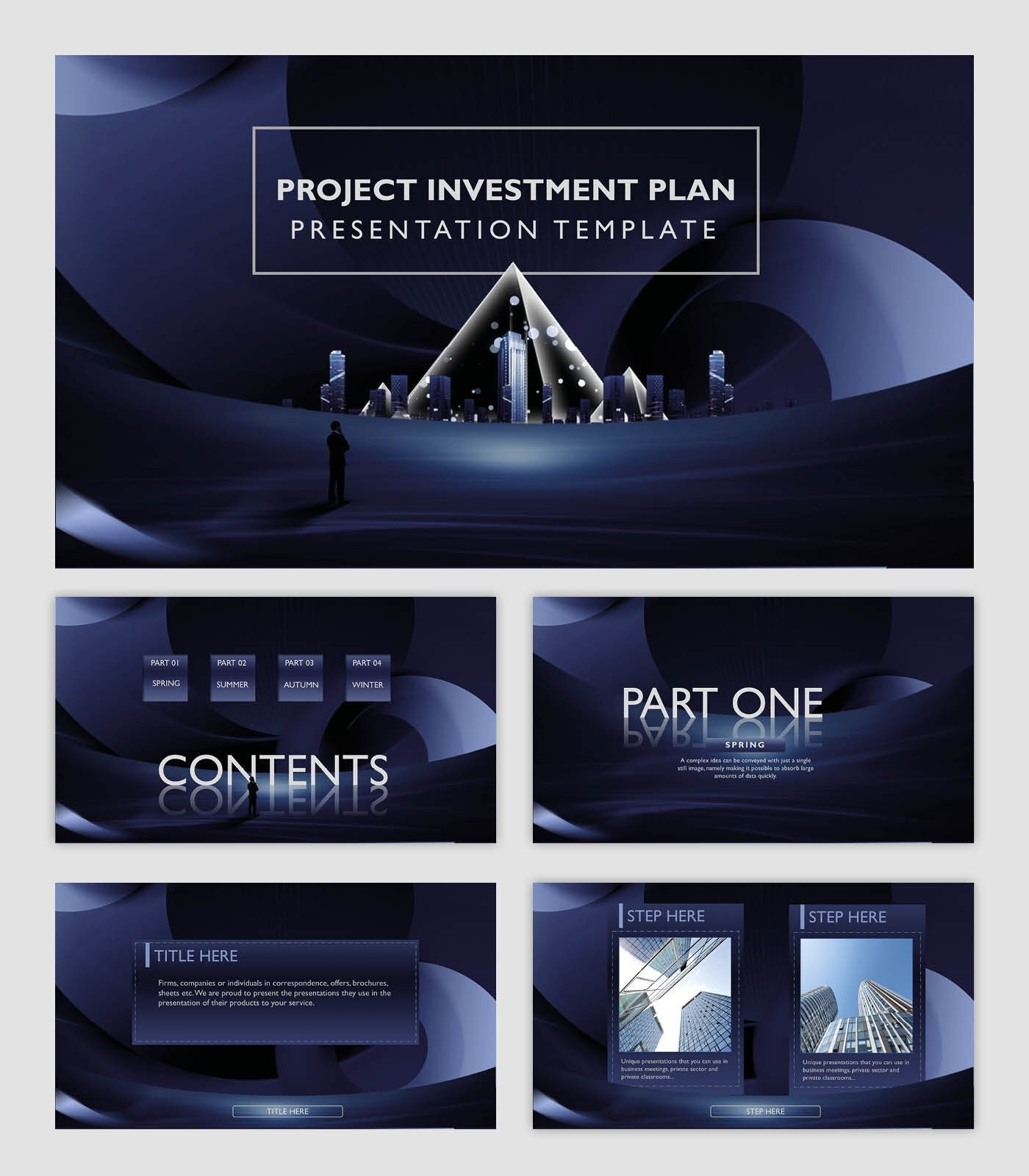 Project Investment Plan Powerpoint Template - Etsy