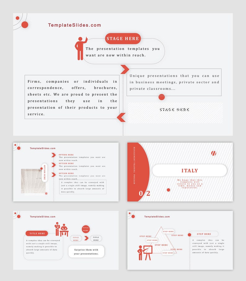 Management Training Program PPT Template - Etsy