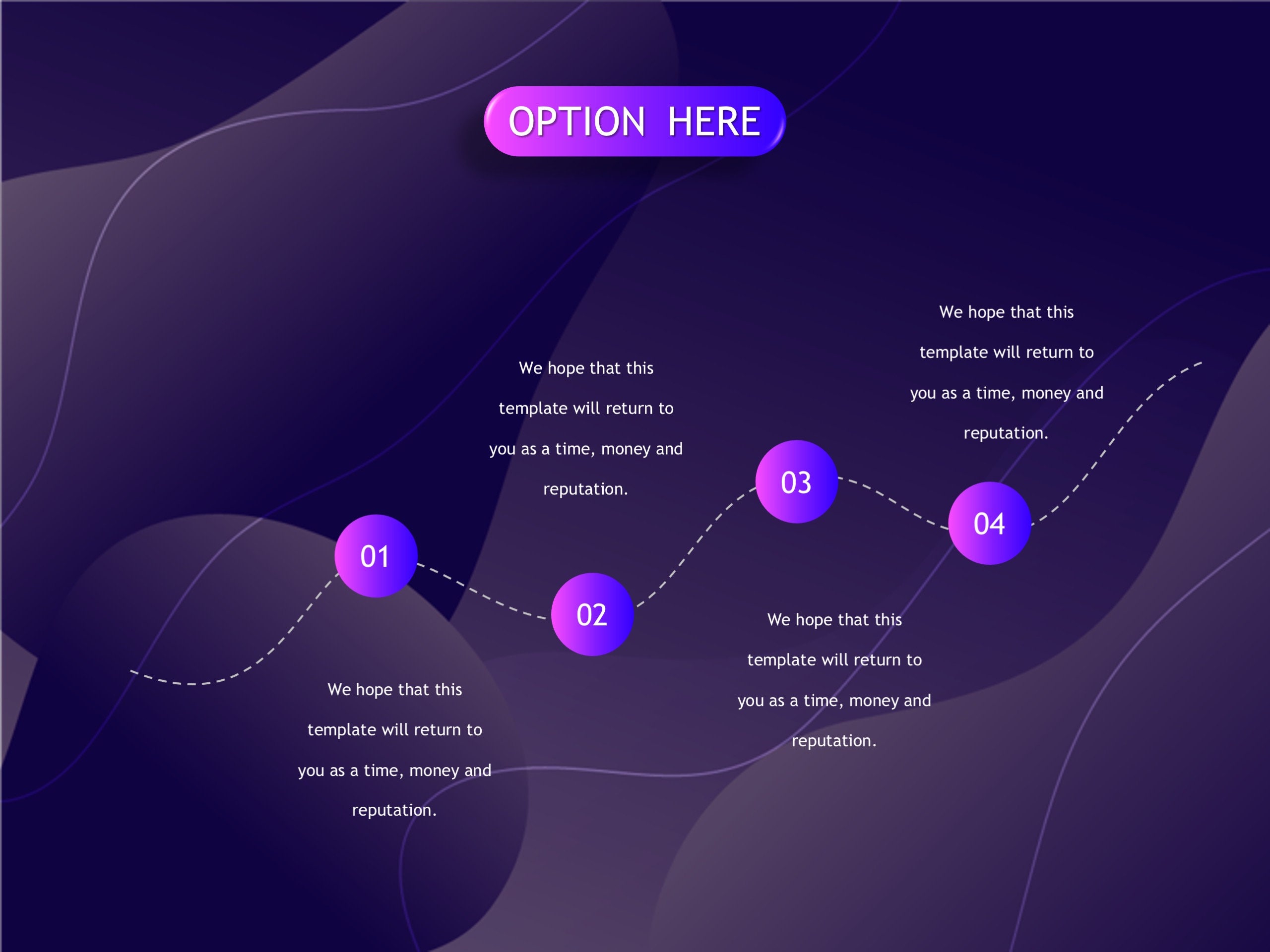 Creative Style Purple Design Powerpoint Template - Etsy