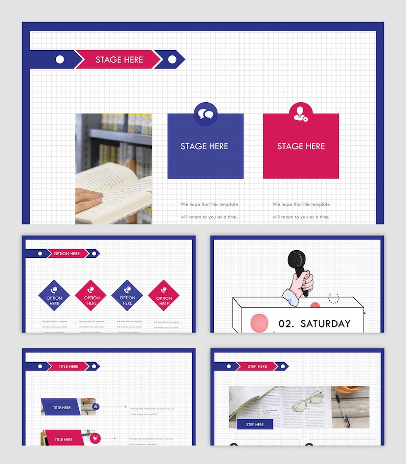 Scratch Pad Style Powerpoint Template - Etsy