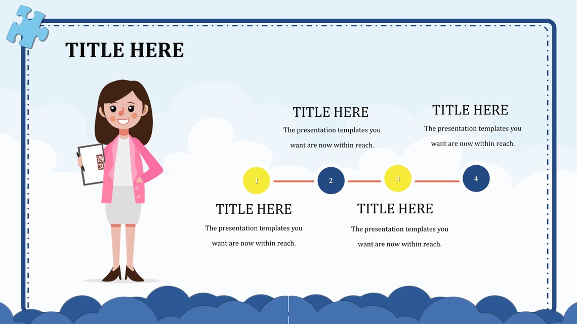 Teacher Open Class Powerpoint Template - Etsy