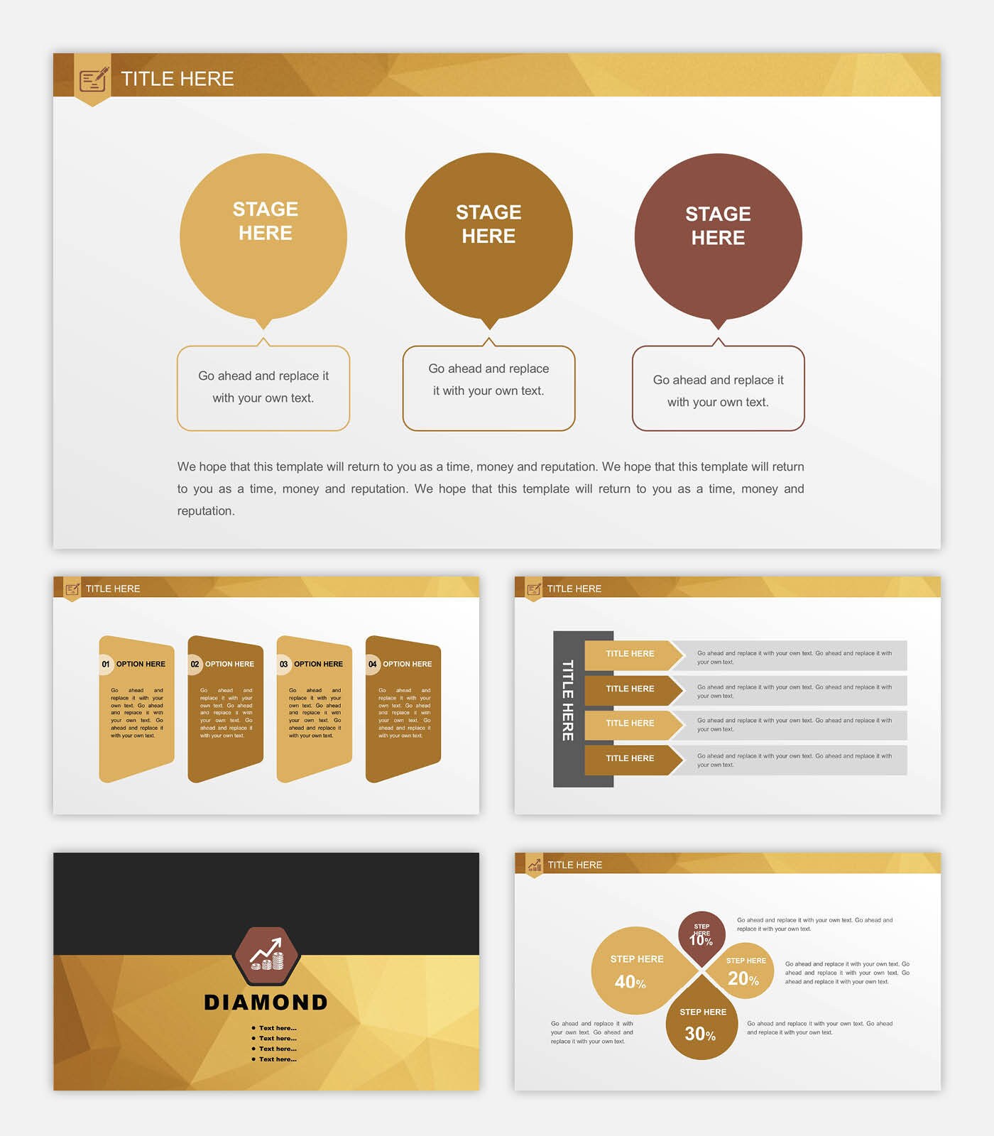 Gold and Money Finance Powerpoint Template, Gold Presentation Slides - Etsy