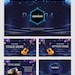 Creative Blue Music Studio Powerpoint Template - Etsy