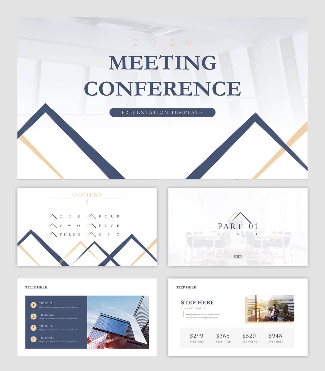 Meeting Business Conference Powerpoint Template - Etsy