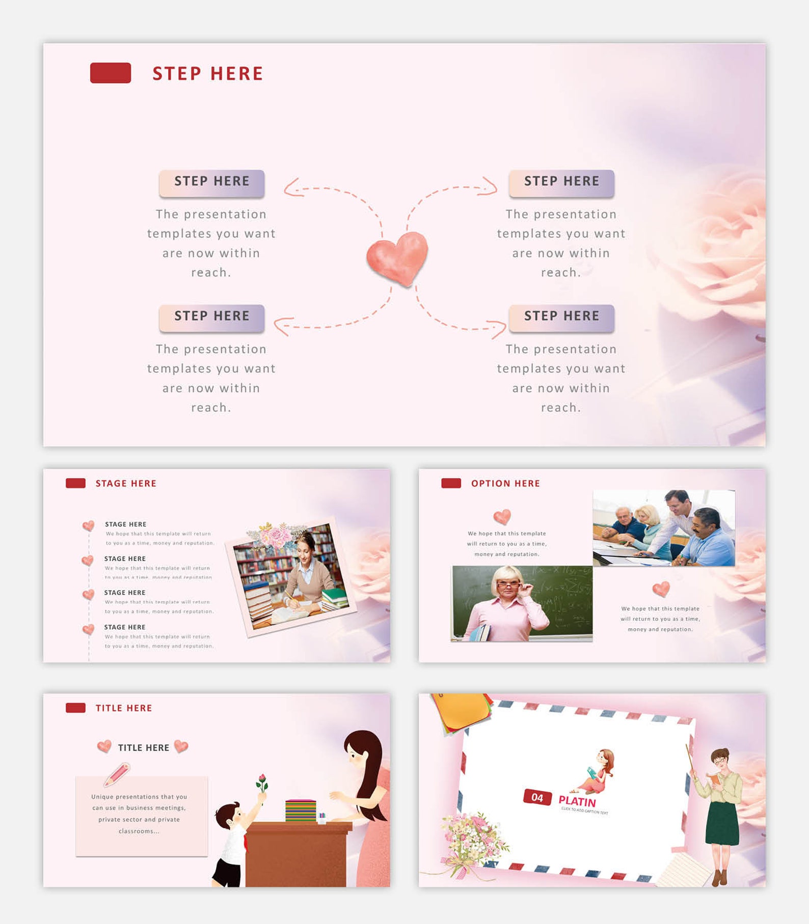 Happy Teachers Day Powerpoint Template - Etsy