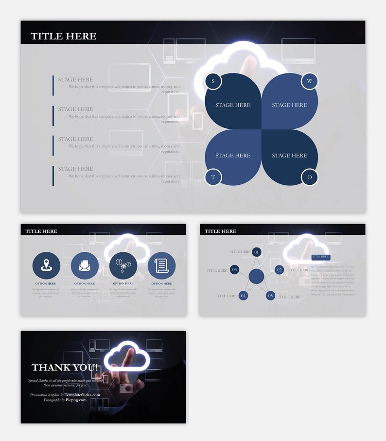 Tech Agency Powerpoint Template, Technology Studio Slides, Keynote ...