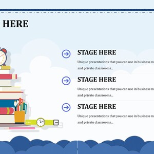 Teacher Open Class Powerpoint Template - Etsy