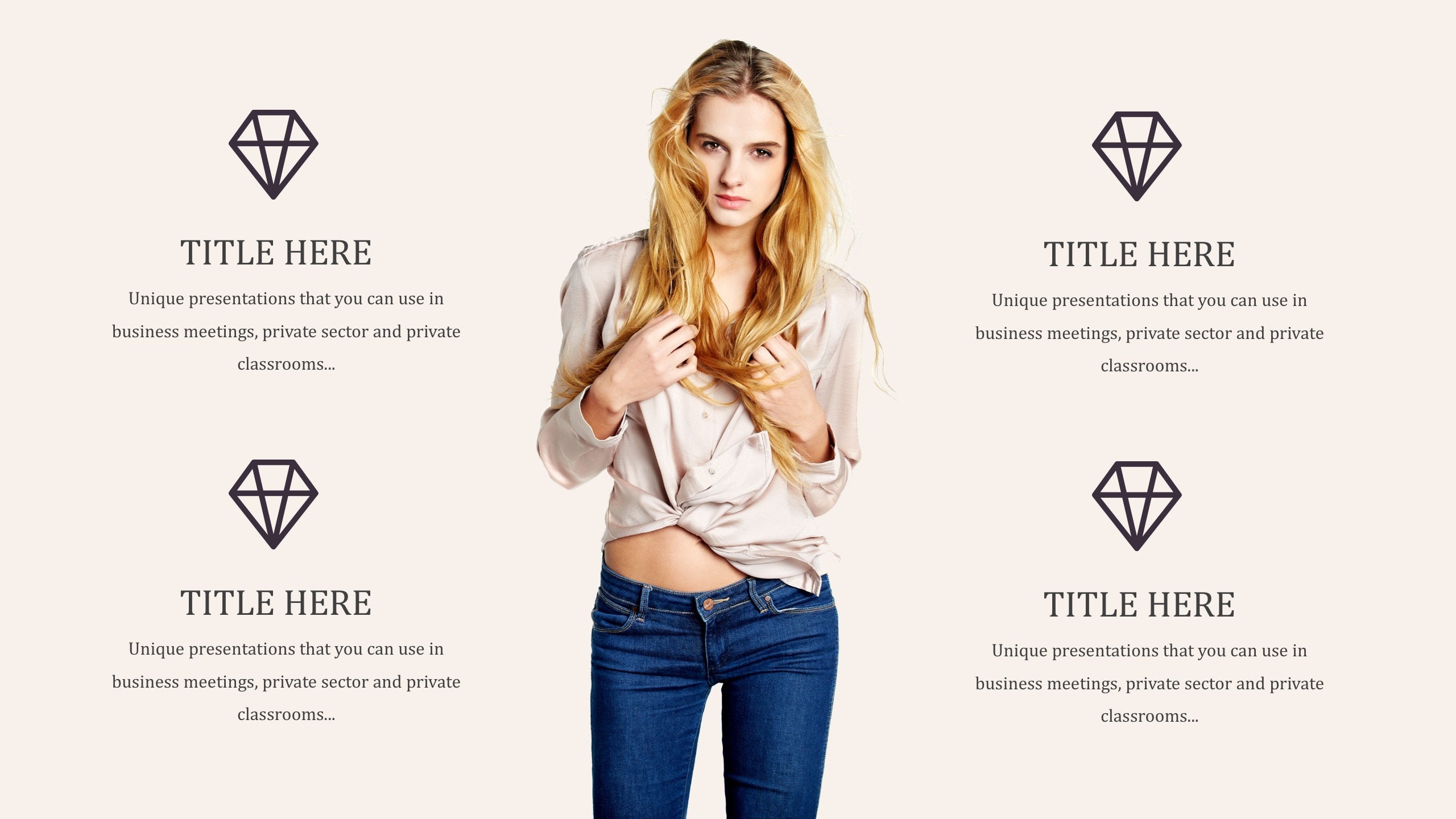 Fashion Clothes PPT Template for Presentation Slides - Etsy