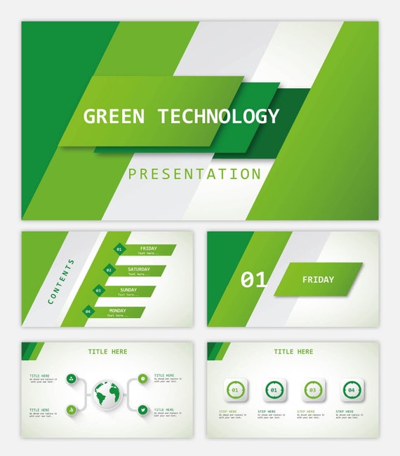 Green Technology Powerpoint Template