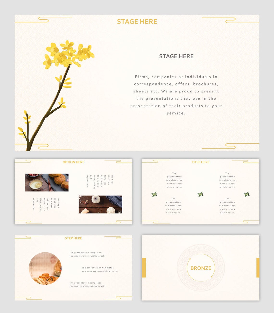 Restaurant Coffee Presentation Slides Template - Etsy