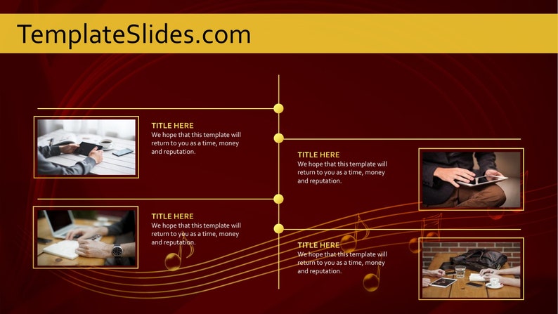 Music Piano Production Powerpoint Template, Musical Google Slides ...