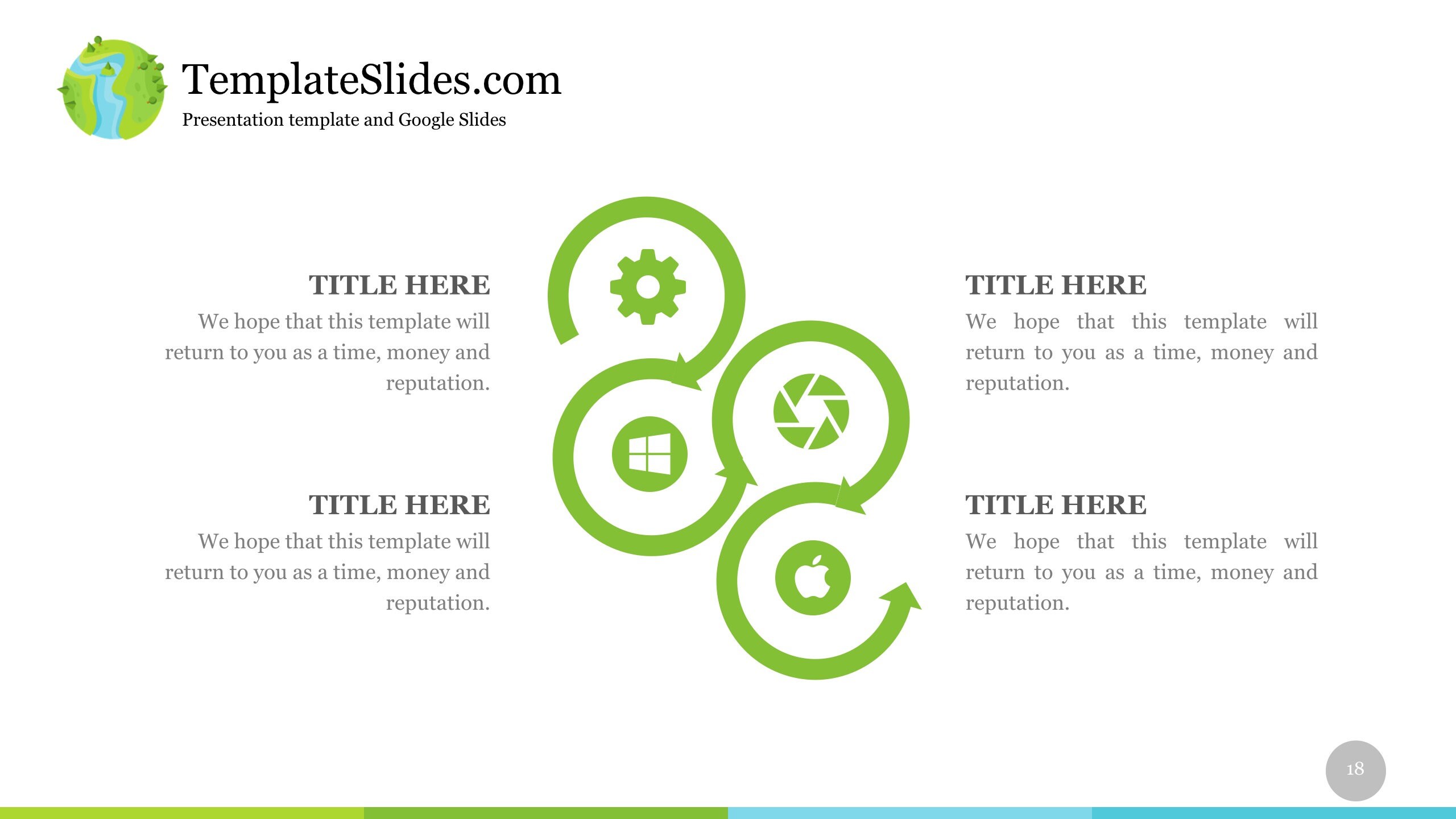 Eco-friendly Powerpoint Template - Etsy