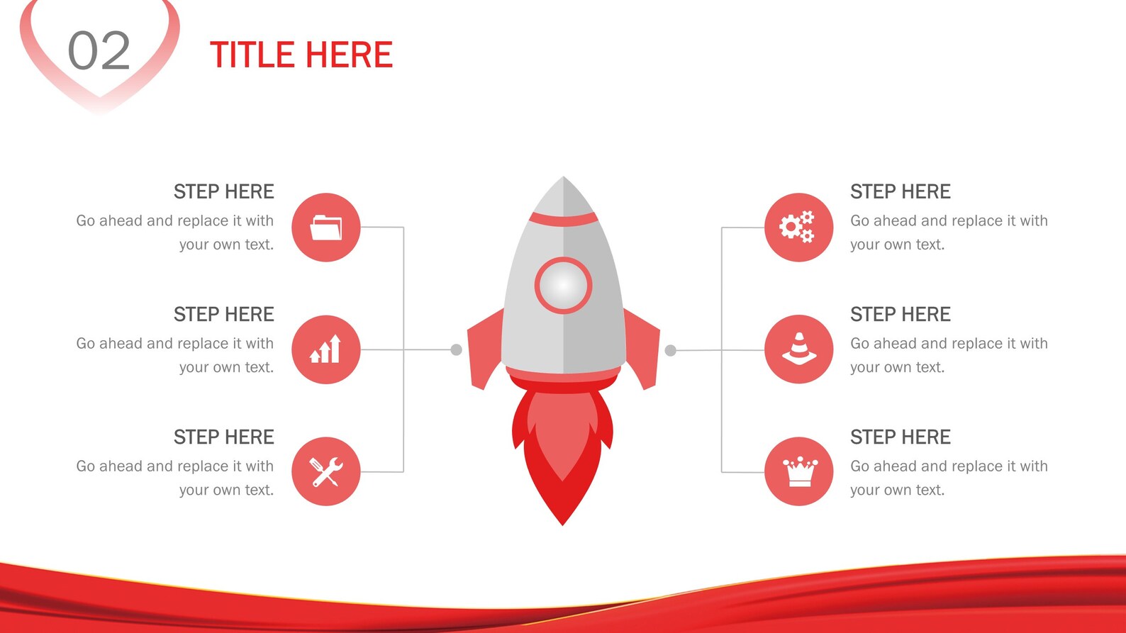 Red Heart Love Powerpoint Template, Love Google Slides, Valentine Day ...
