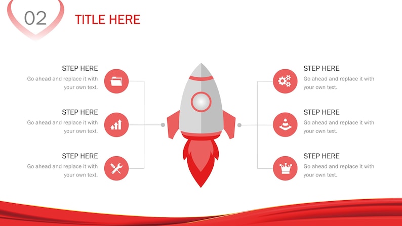 Red Heart Love Powerpoint Template, Love Google Slides, Valentine Day ...