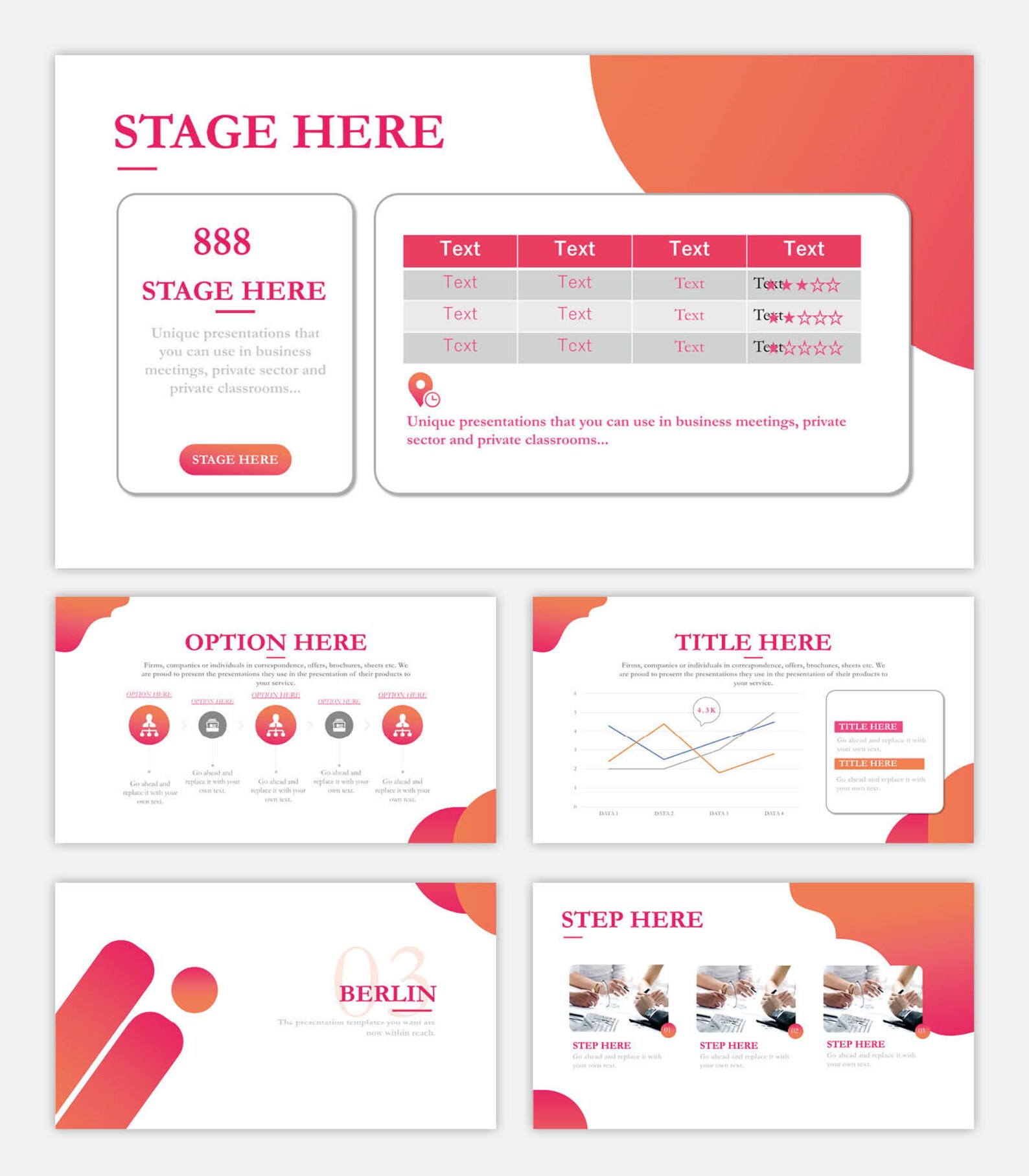 Visual Business Style Plan Powerpoint Template - Etsy