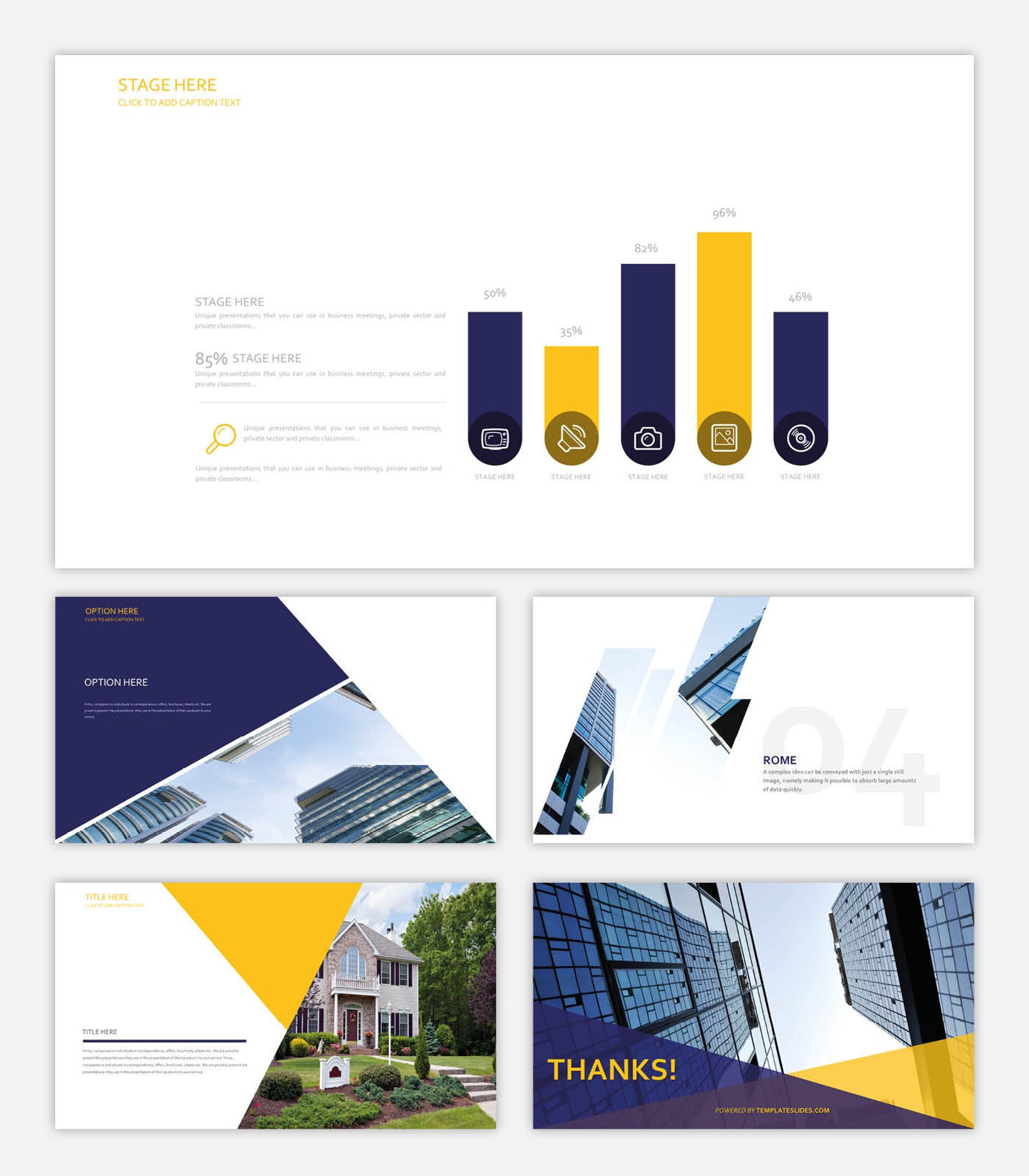 Commercial Project Plan Powerpoint Template | Etsy