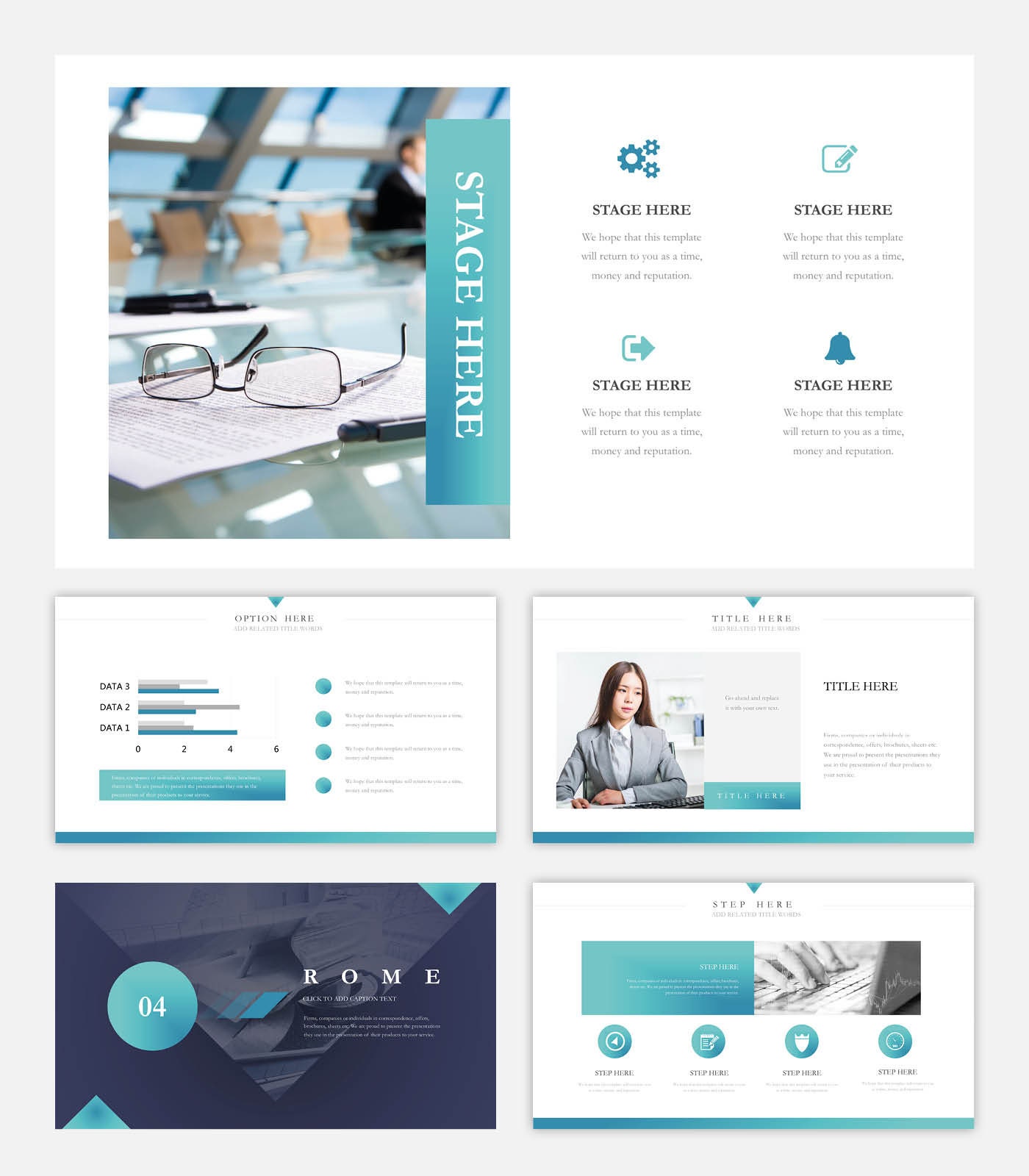 Creative Work Powerpoint Template, Google Slides & Keynote Templates - Etsy