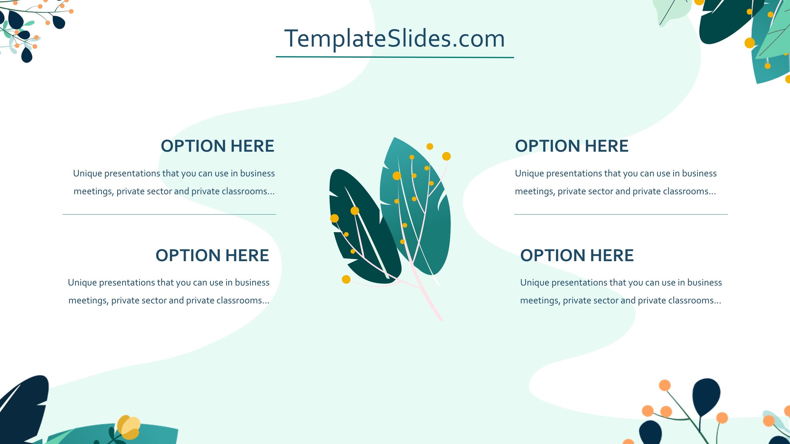 Natural College Frame Powerpoint Template - Etsy