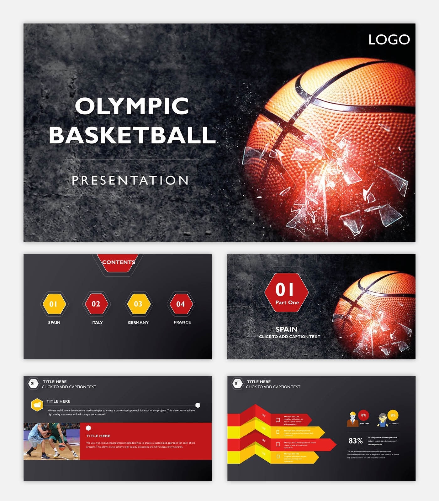 Basketball Powerpoint Template