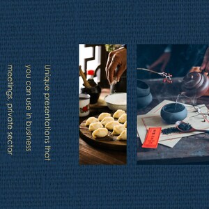 Chinese Coffee Restaurant PPT Template - Etsy