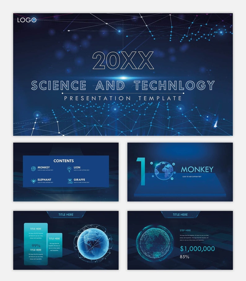 Science and Technology Powerpoint Templates, Google Slides & Keynote ...