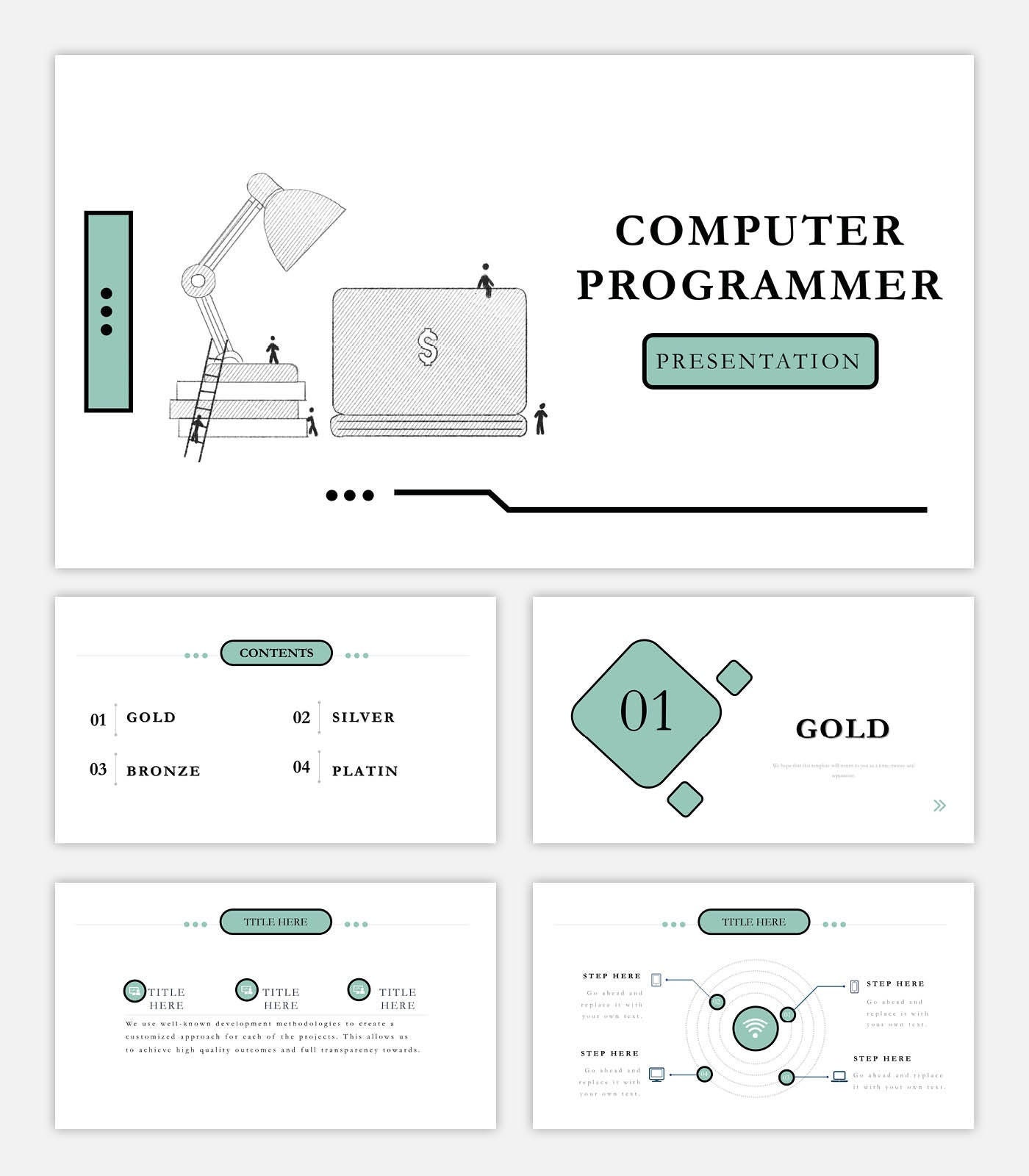 Computer Program Project Powerpoint Template, Google Slides, Keynote ...
