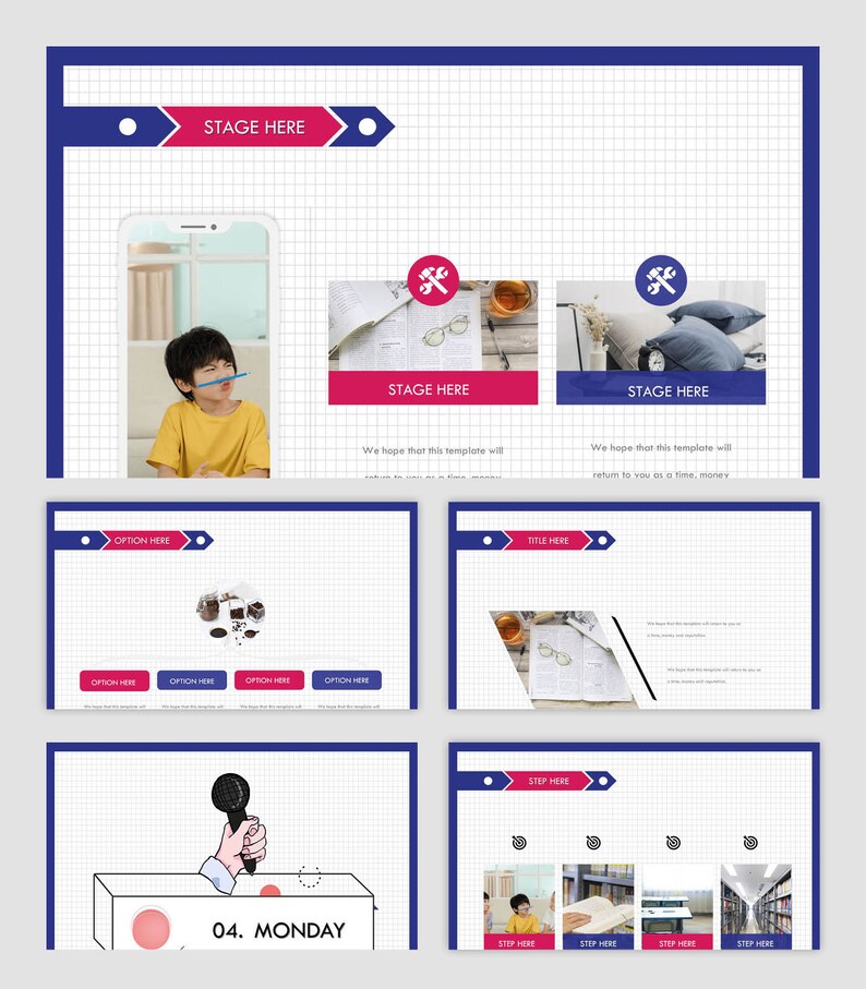 Scratch Pad Style Powerpoint Template - Etsy