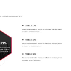 Minimal Company Introduction PPT Template - Etsy