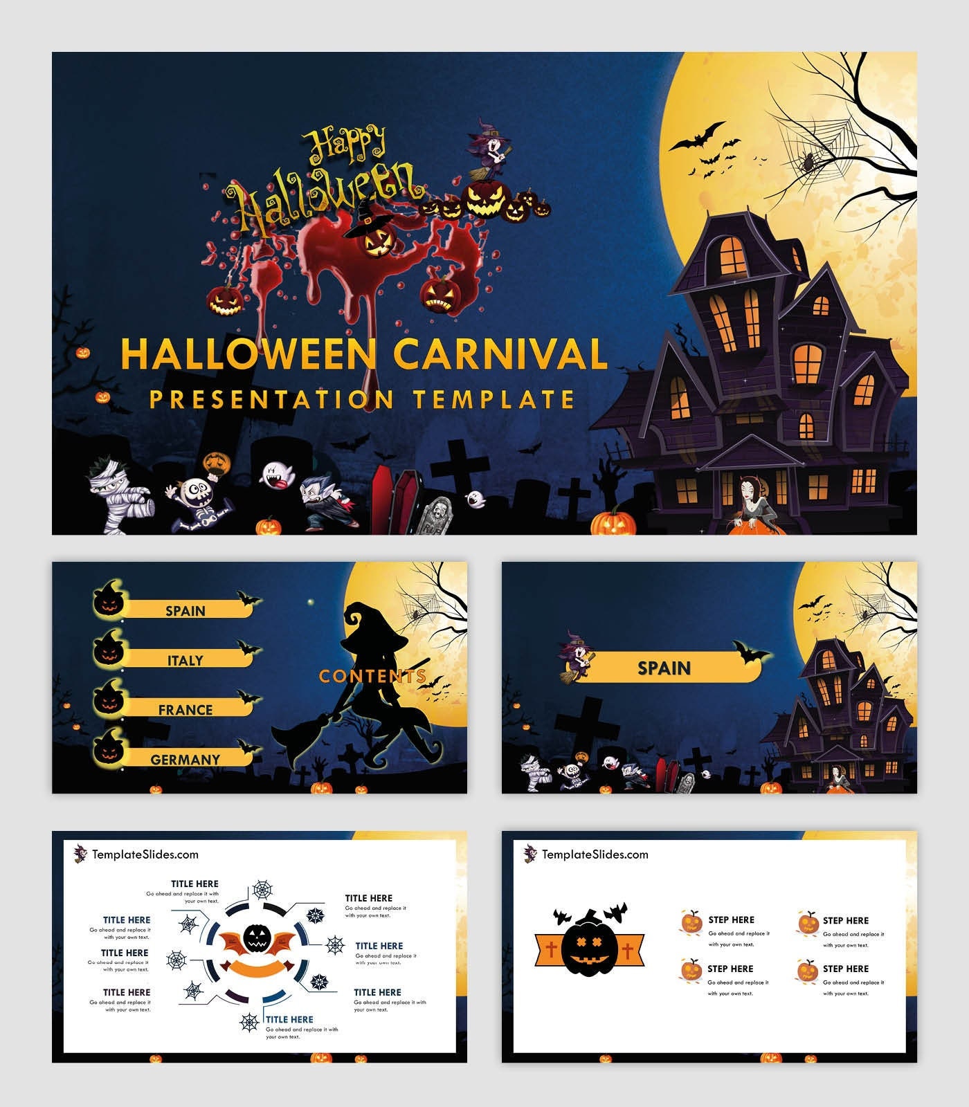 Halloween Game Ppt - Etsy