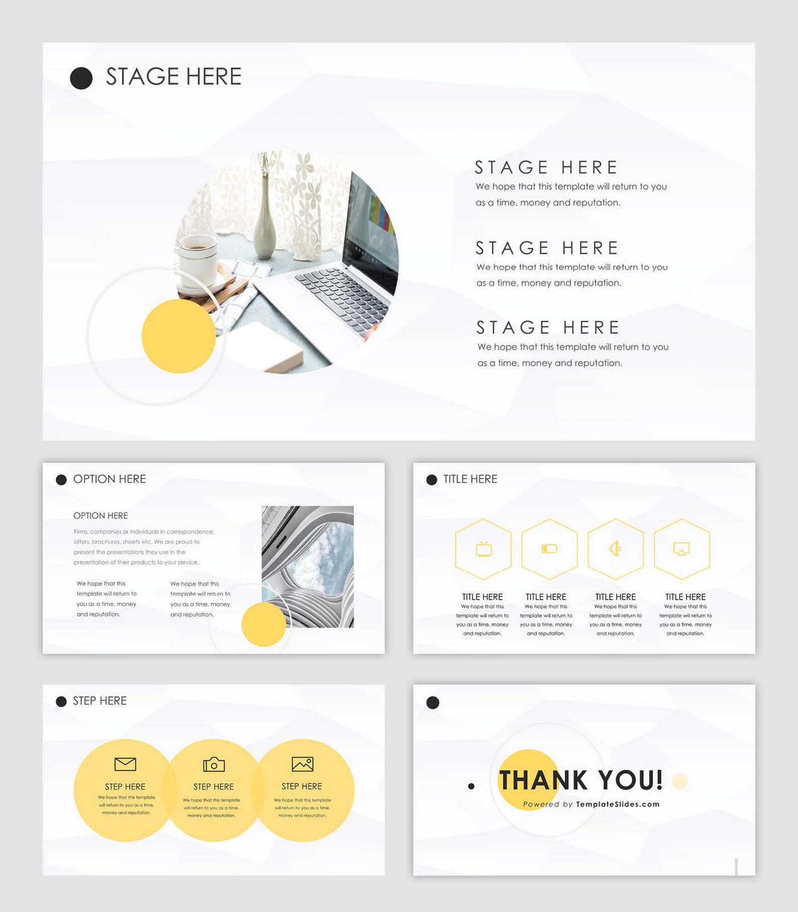 Creative Work Report PPT Template - Etsy