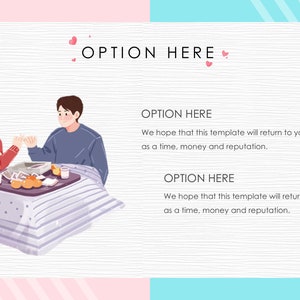 Love Story for Valentine PPT Template - Etsy