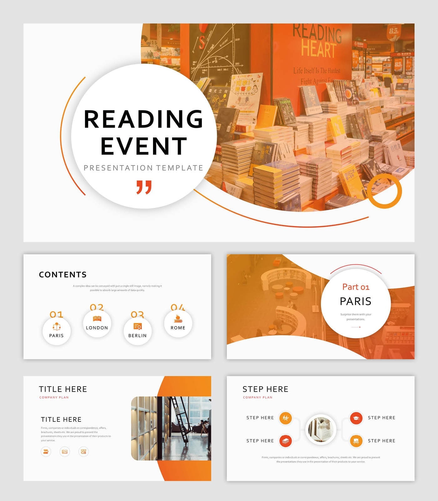 Reading Powerpoint Template
