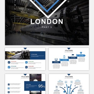 Airbus Powerpoint Template - Etsy