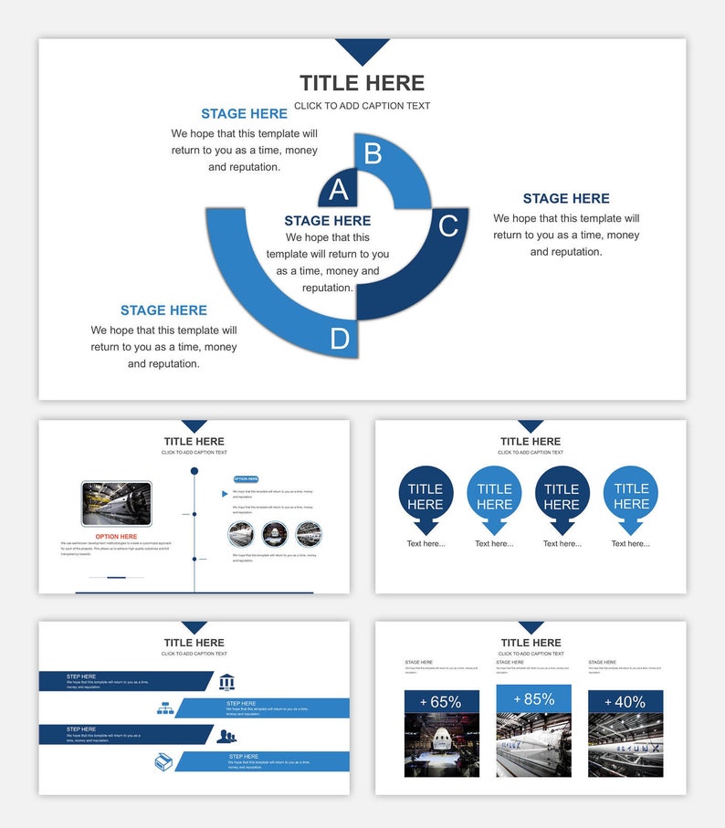 Airbus Powerpoint Template - Etsy