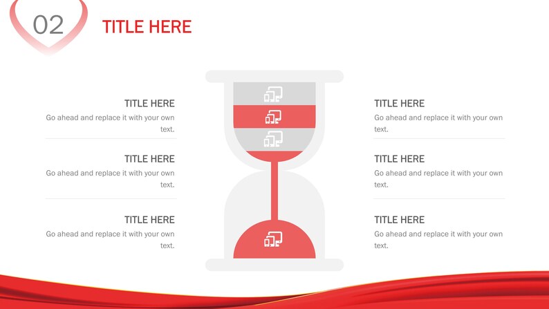 Red Heart Love Powerpoint Template, Love Google Slides, Valentine Day ...