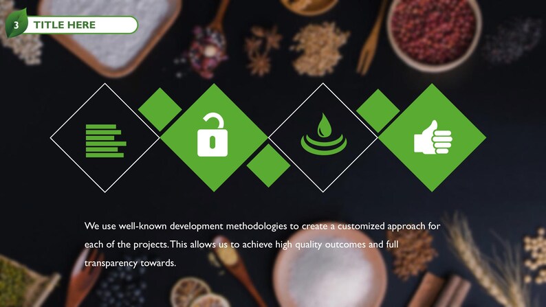 Minimal Natural Modern Pulses Powerpoint Template - Etsy