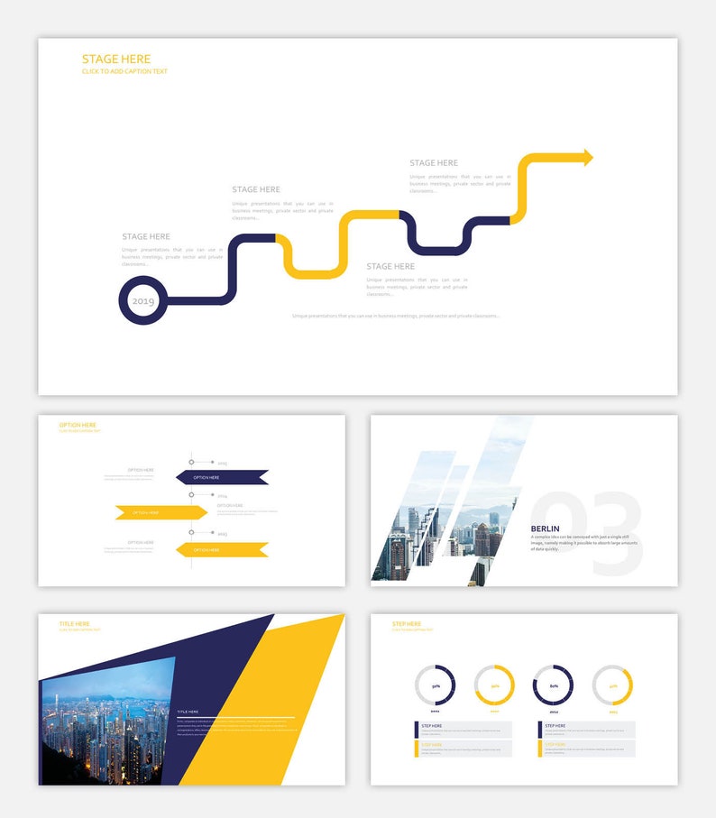 Commercial Project Plan Powerpoint Template - Etsy