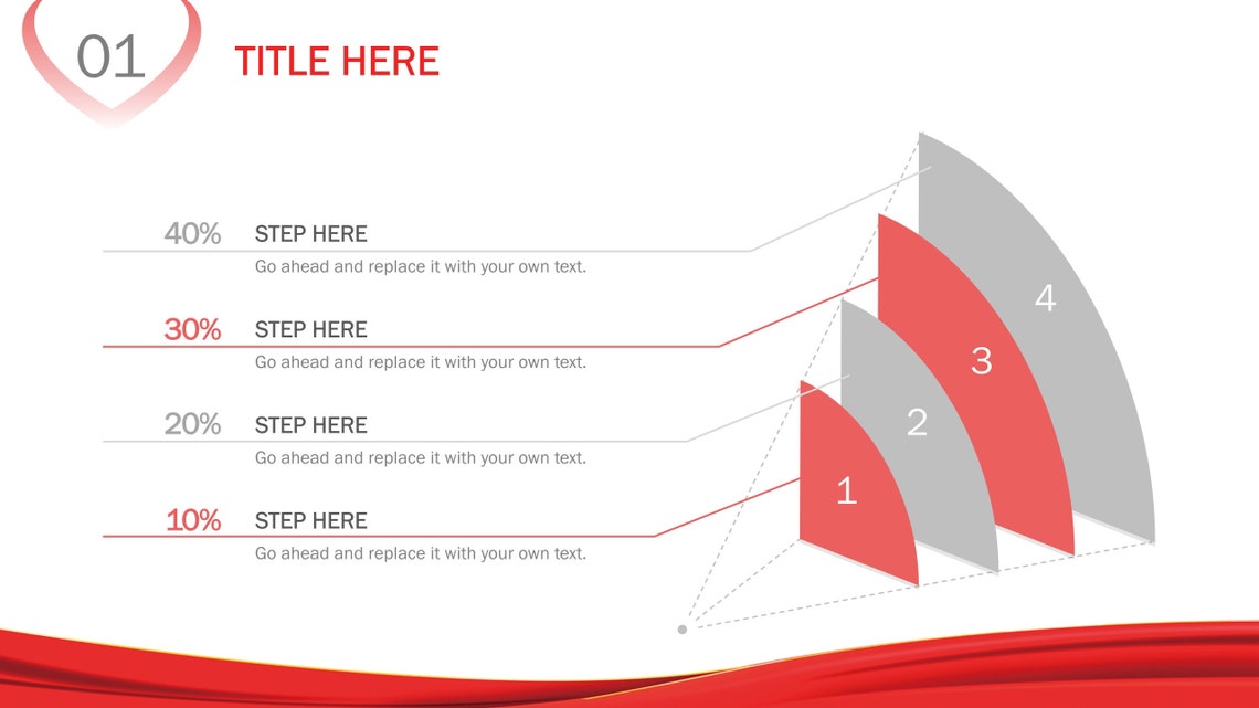 Red Heart Love Powerpoint Template, Love Google Slides, Valentine Day ...