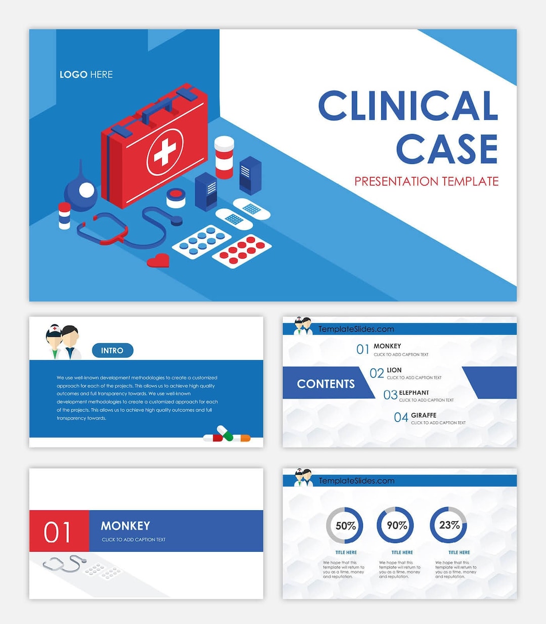 Hospital Clinical Case Powerpoint Template, Google Slides & Keynote ...