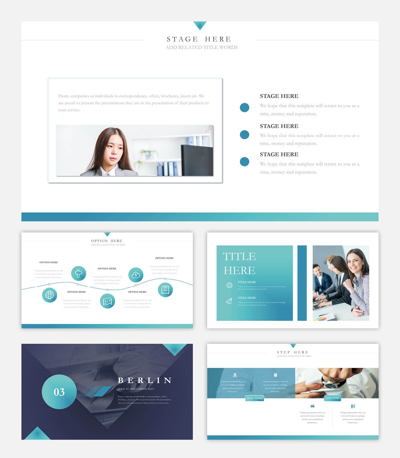 Creative Work Powerpoint Template, Google Slides & Keynote Templates - Etsy